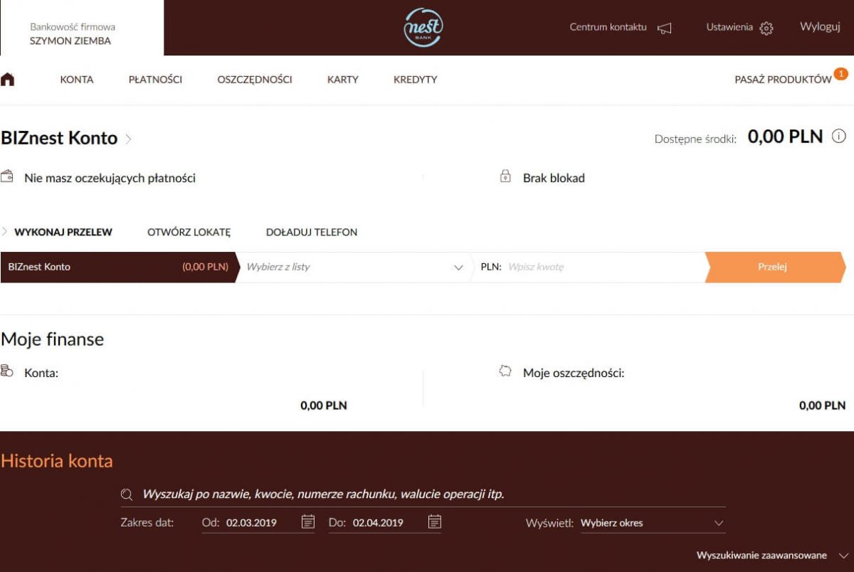 Konto Nest Bank - opinia Konto Nest Bank - opinia